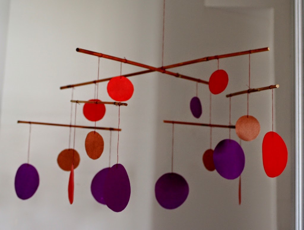 Atelier Indigo: Mobile en papier origami