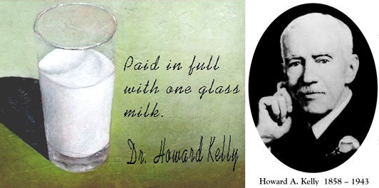 Kisah Inspiratif : Dr. Howard Kelly dan Segelas Susu ~ [D.O]