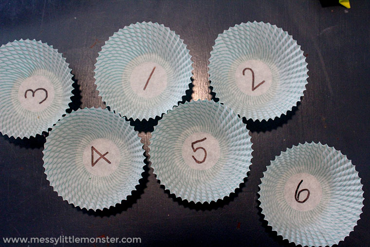 Origami Jumping Frog Craft - plus a fun number game for kids - Messy ...