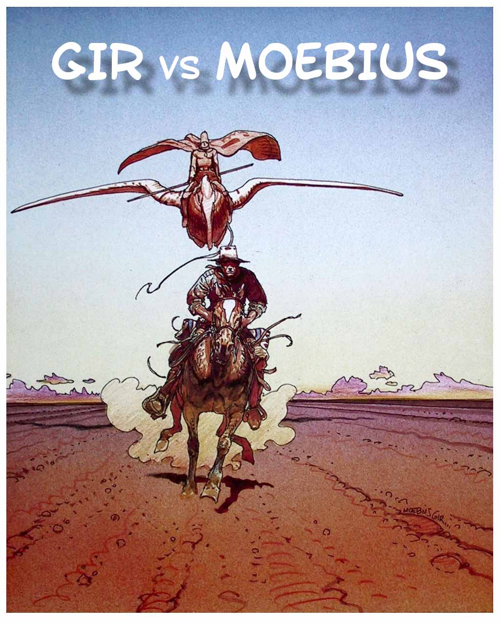 CÓMIC, historietas, tebeos…: JEAN GIRAUD… ¡¡MOEBIUS!!