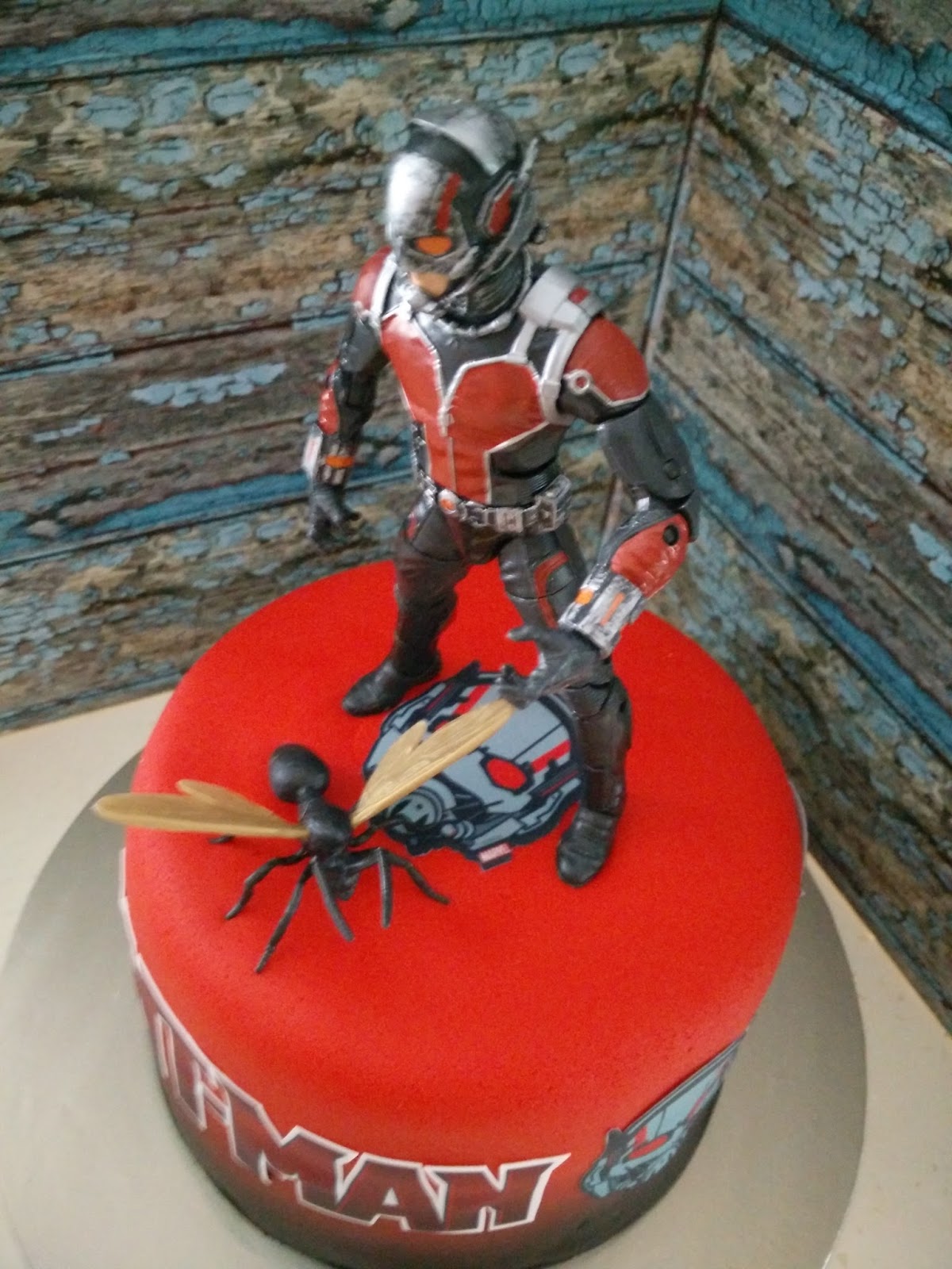 Zeti Hot Oven: 365 Hot Oven : Ant Man Fondant Cake