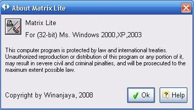 Pabx Panasonic: Matrix Pabx Billing System