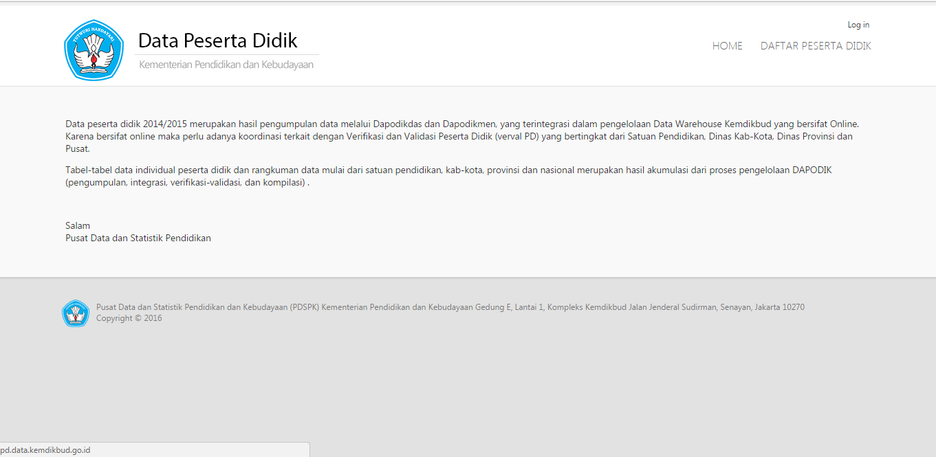 Cara Cek Data Peserta UN Tahun Pelajaran 2016 / 2017 - Pendidikan Kita