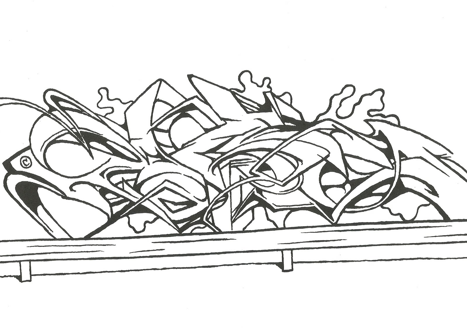 Urban Street Art Coloring Pages Coloring Pages
