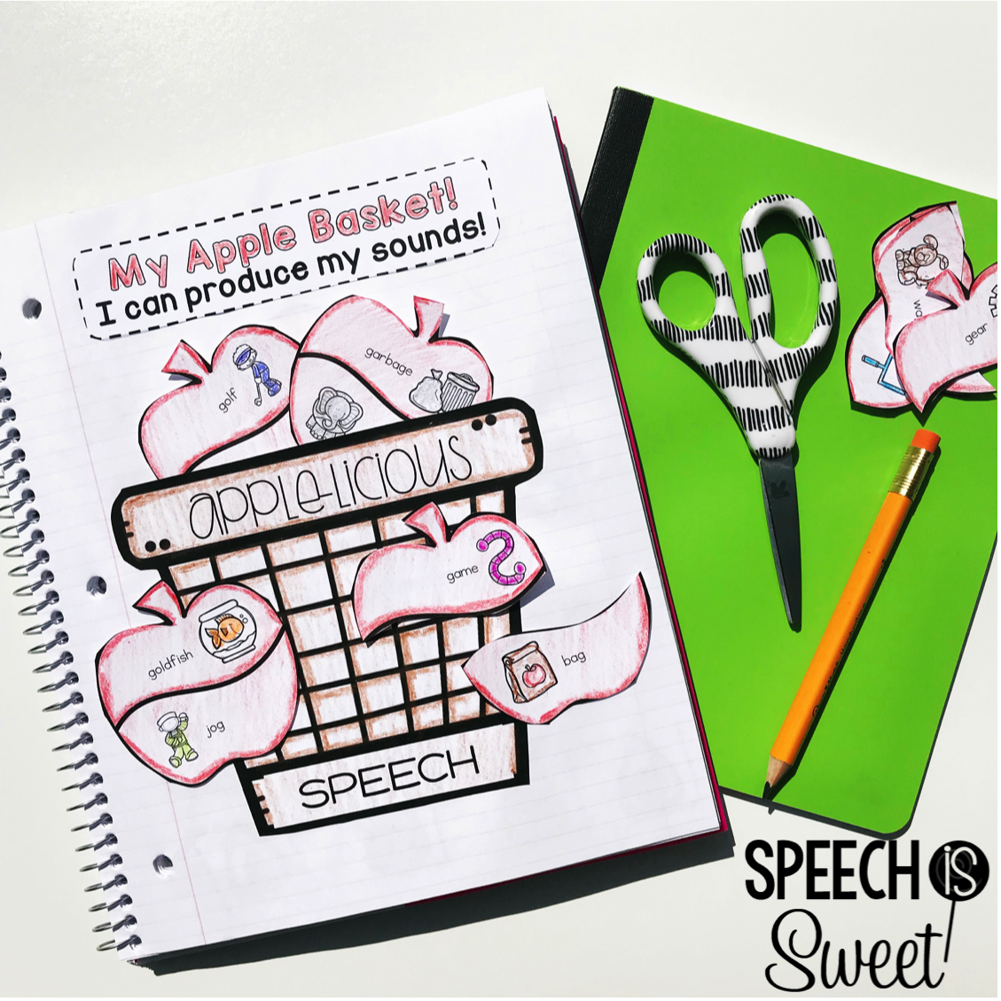 Fall Interactive Articulation Notebooks - Speech is Sweet