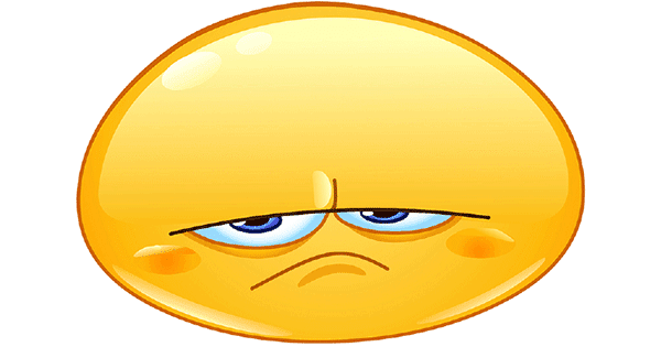 Bitter Face Emoticon