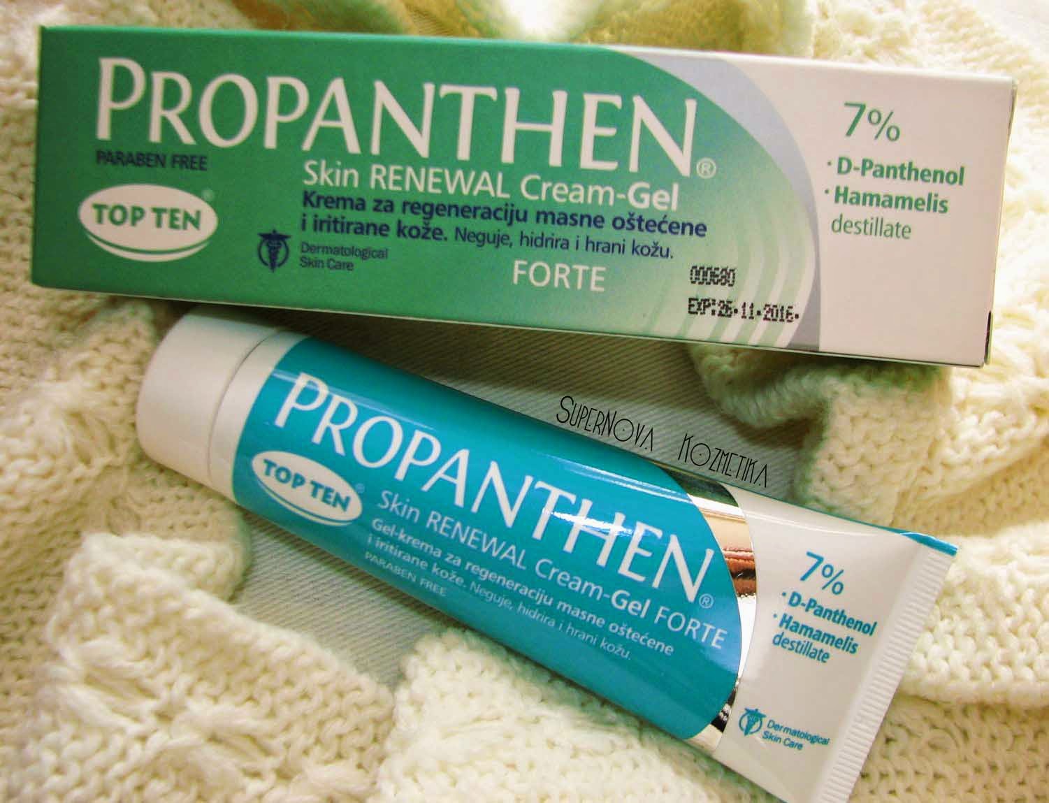 SuperNova Kozmetika: Top Ten Propanthen Skin Renewal Cream & Skin ...