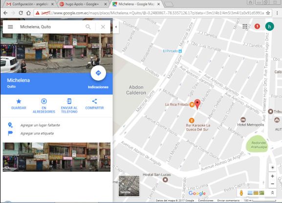 portafolio Digital : PRACTICA DE GOOGLE MAPS