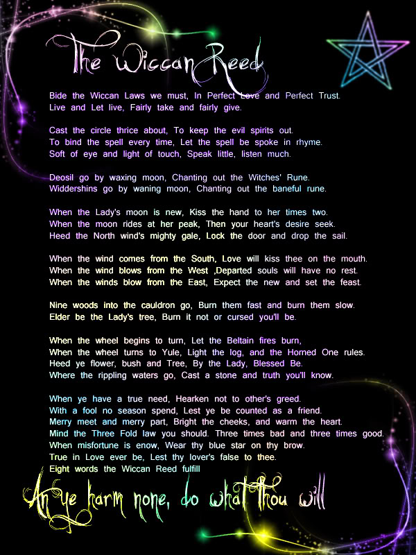 The Old Spirit Path: The Wiccan Reed