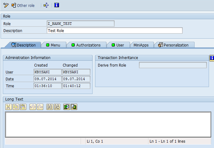 Sapsecurity Sap Role Administration Activity 2321