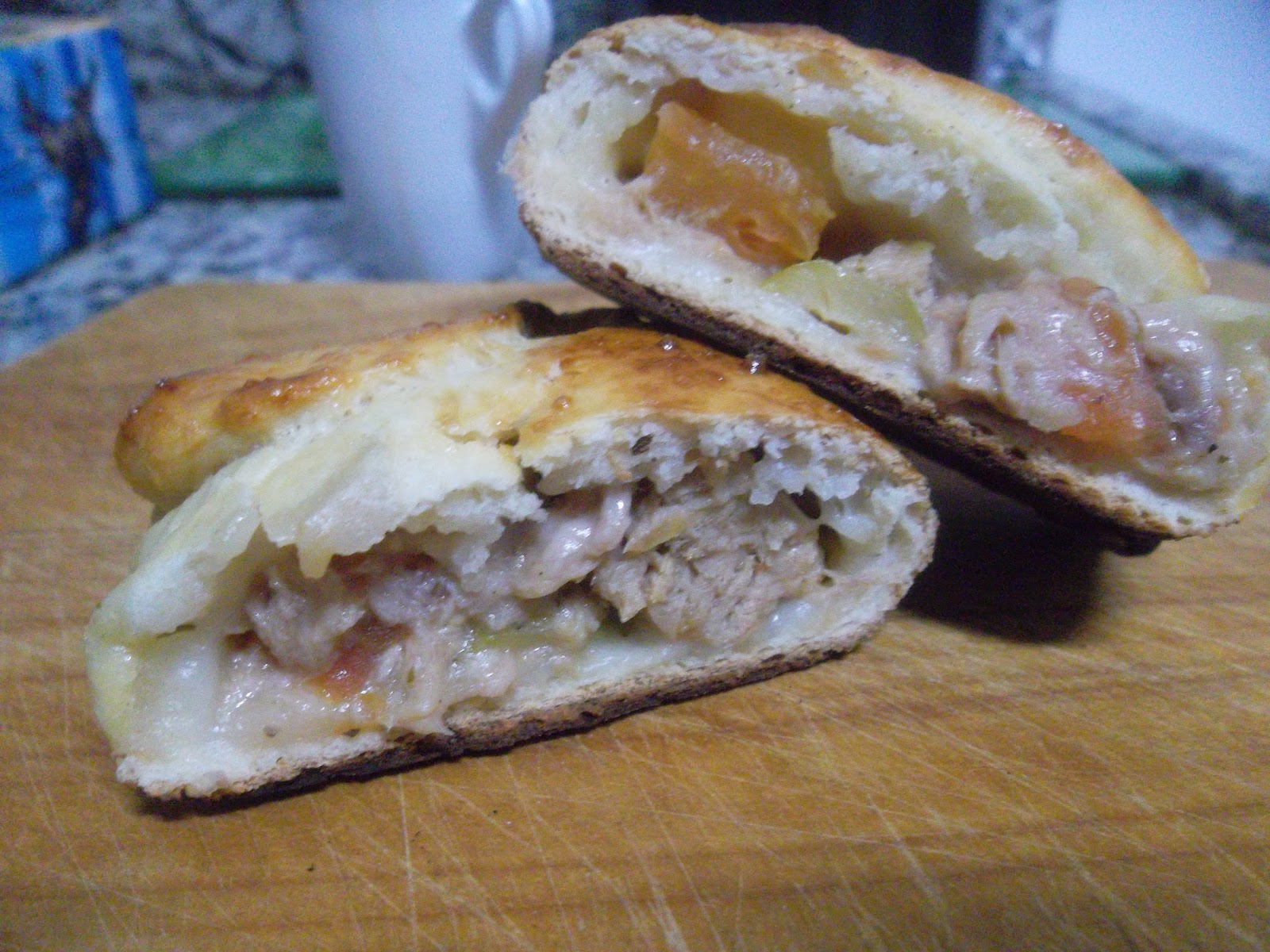 PÃO ASSADO COM RECHEIO DE BAURU - Receitas Culinárias