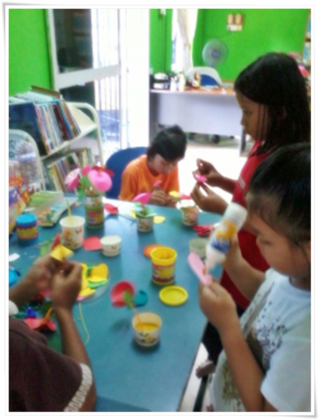 Perpustakaan Desa PNM Kg Ladang Batu: ♥ Kraf Bunga Lili ♥