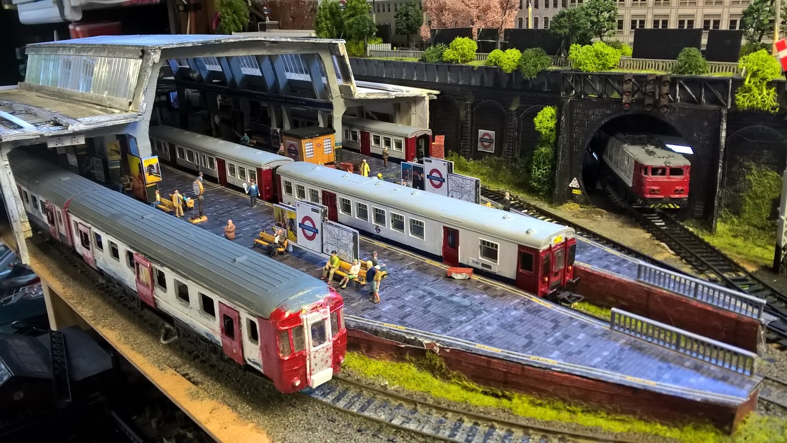 Underground train models