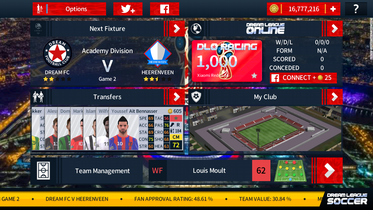 Dream League Soccer 18 Mod World Cup Rusia v5.061 Android Offline ...