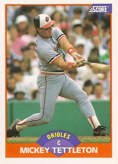 Orioles Card "O" the Day: Mickey Tettleton, 1989 Score #358