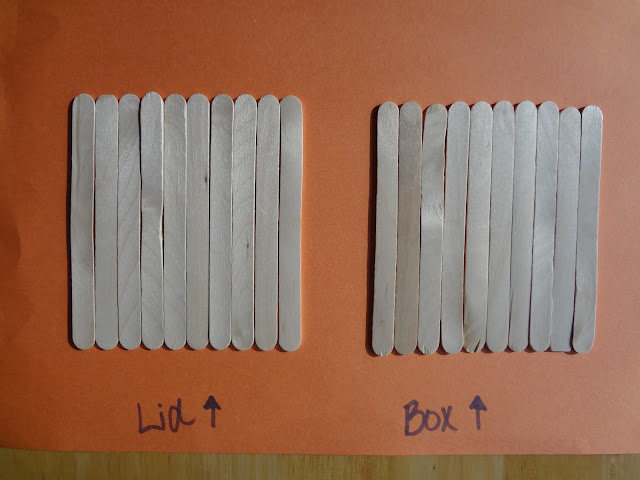 Sparkle and Splatter: Craft Stick Treasure Box