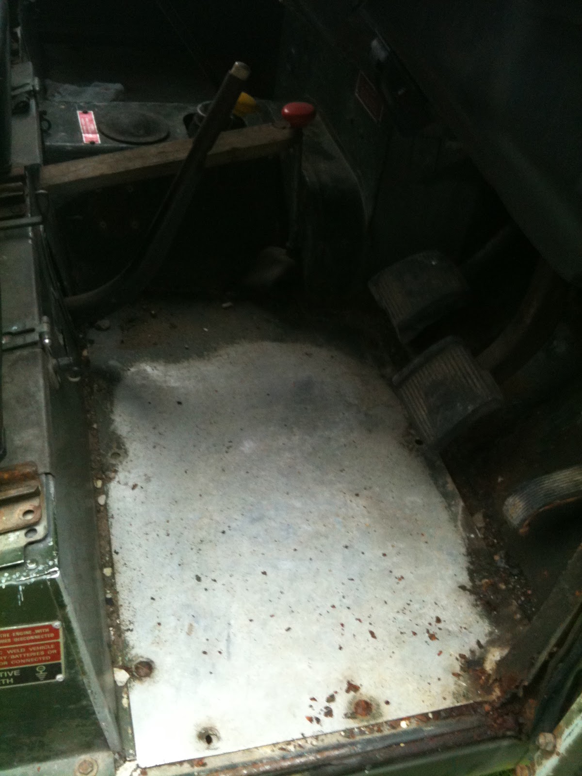 RAF Series 3 EOD Land Rover