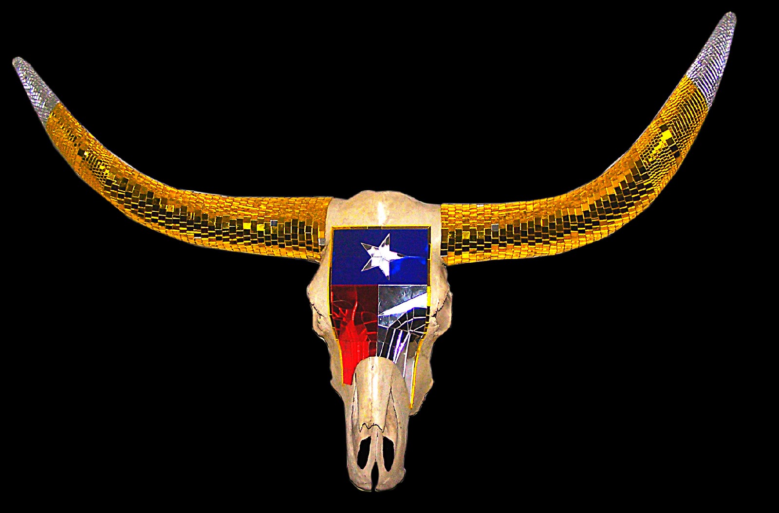 Charles Krause: Bull skull Art