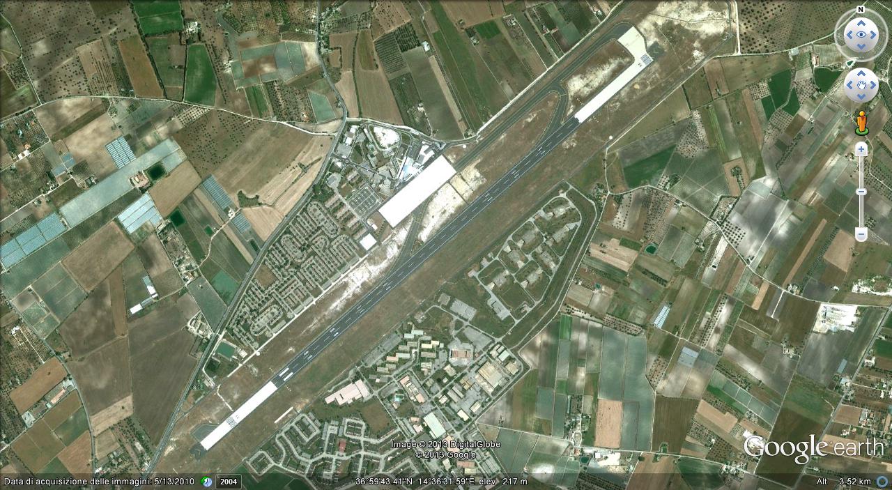 L'aeroporto di Comiso