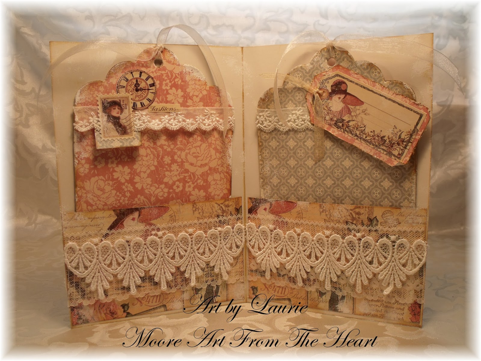 Moore Art From The Heart: "A Ladies Diary" Graphic 45 card