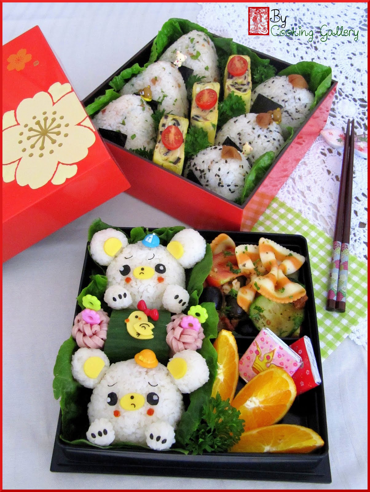 Two Hungry Bears Bento | Cooking Gallery