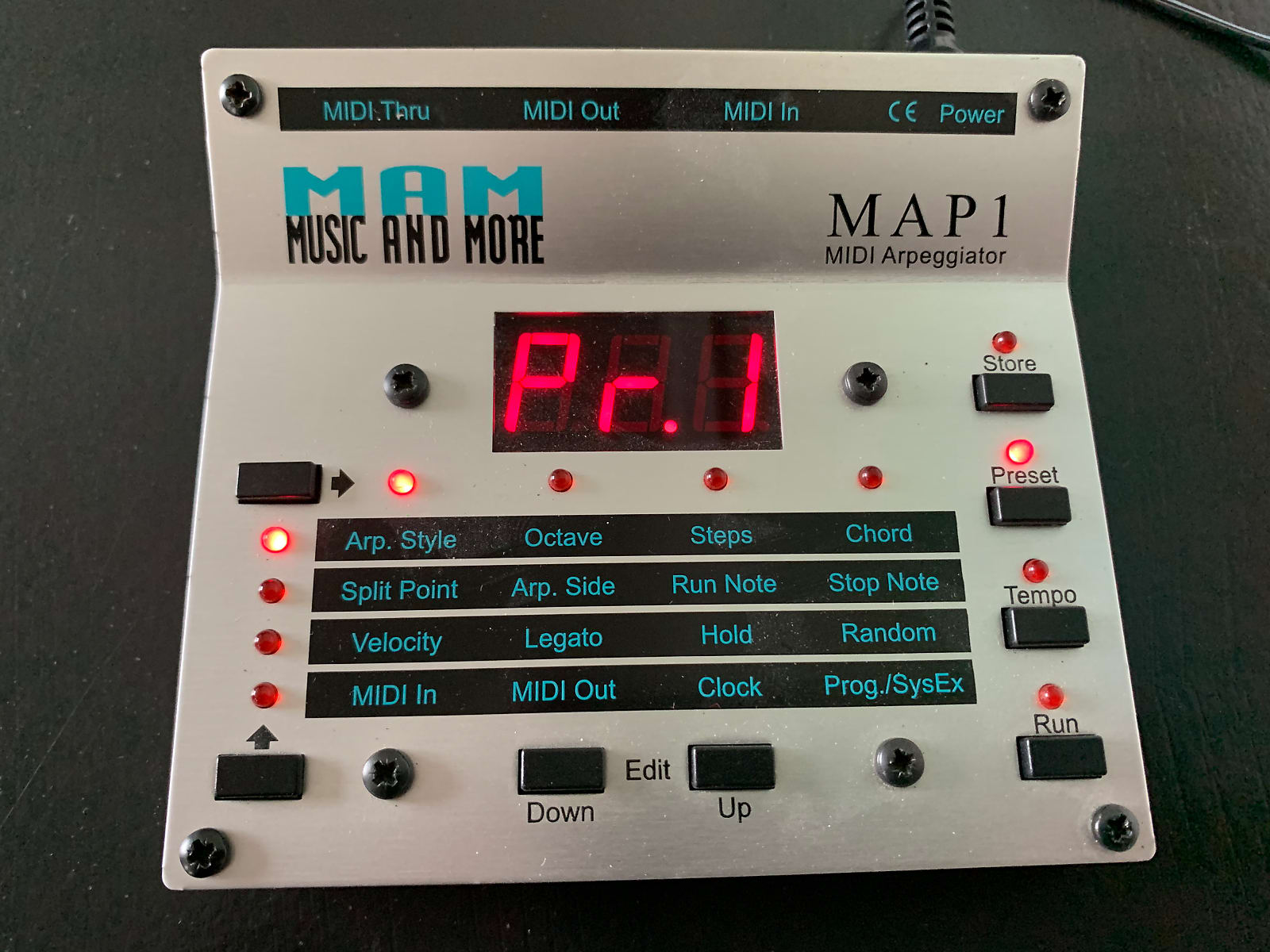 MATRIXSYNTH: MAM Map1 Midi Arpeggiator