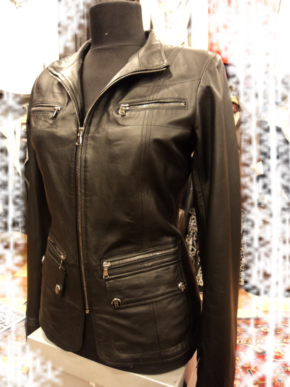 Leather Leaf Jackets for Women: Womens Black Leather Jackets