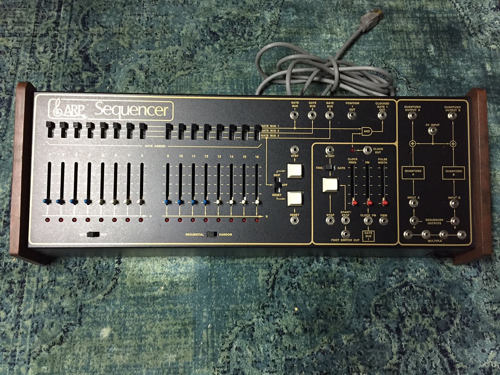 MATRIXSYNTH: ARP 1613 Sequencer with Operation Manual & Service Manual