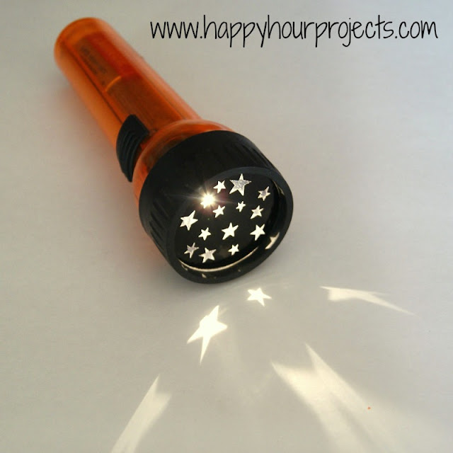 Flashlight Cutout Projections | Munchkins and Mayhem