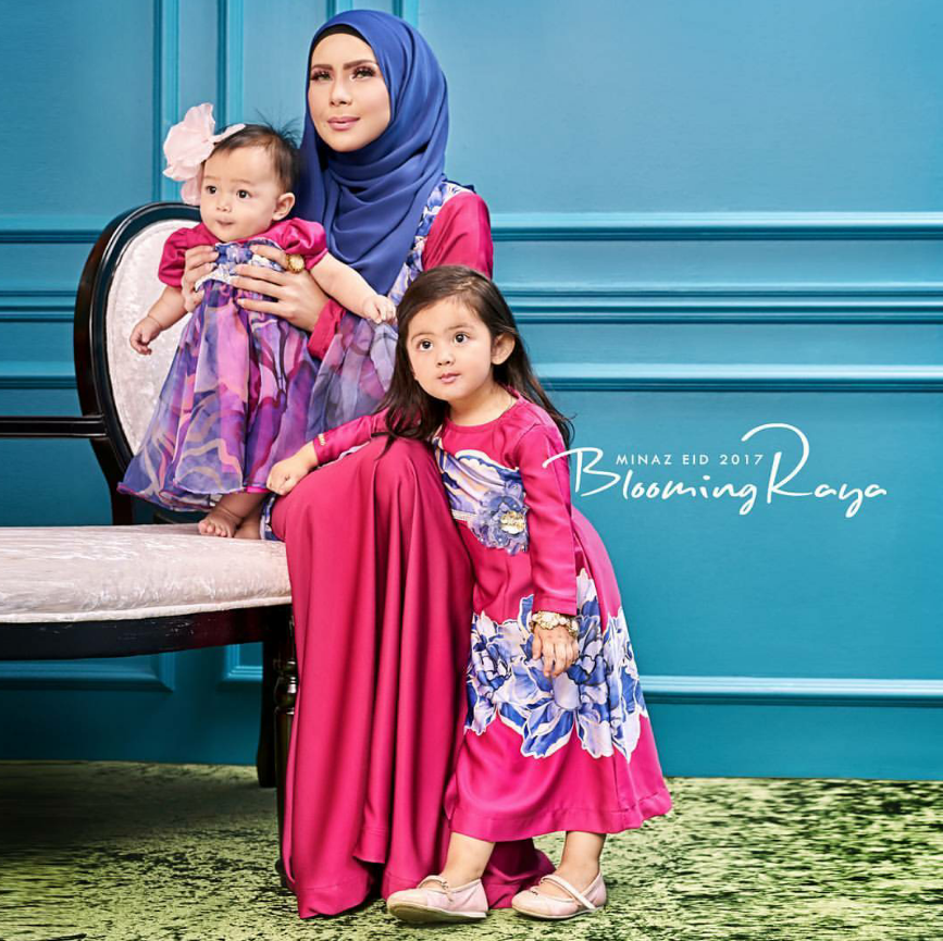 pink bubblegum princess: Blooming Raya |Minaz Eid 2017