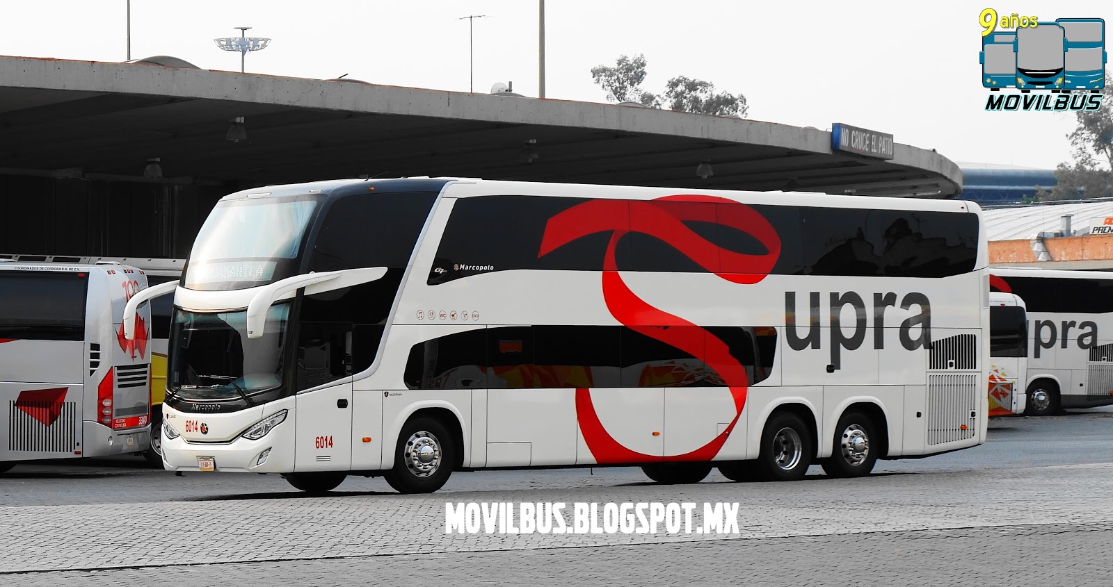 Supra estrena Scania Marcopolo MP 180 MX