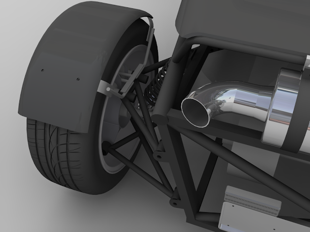"Petrikas": A kit car in made in Autodesk Inventor ... is almost done.