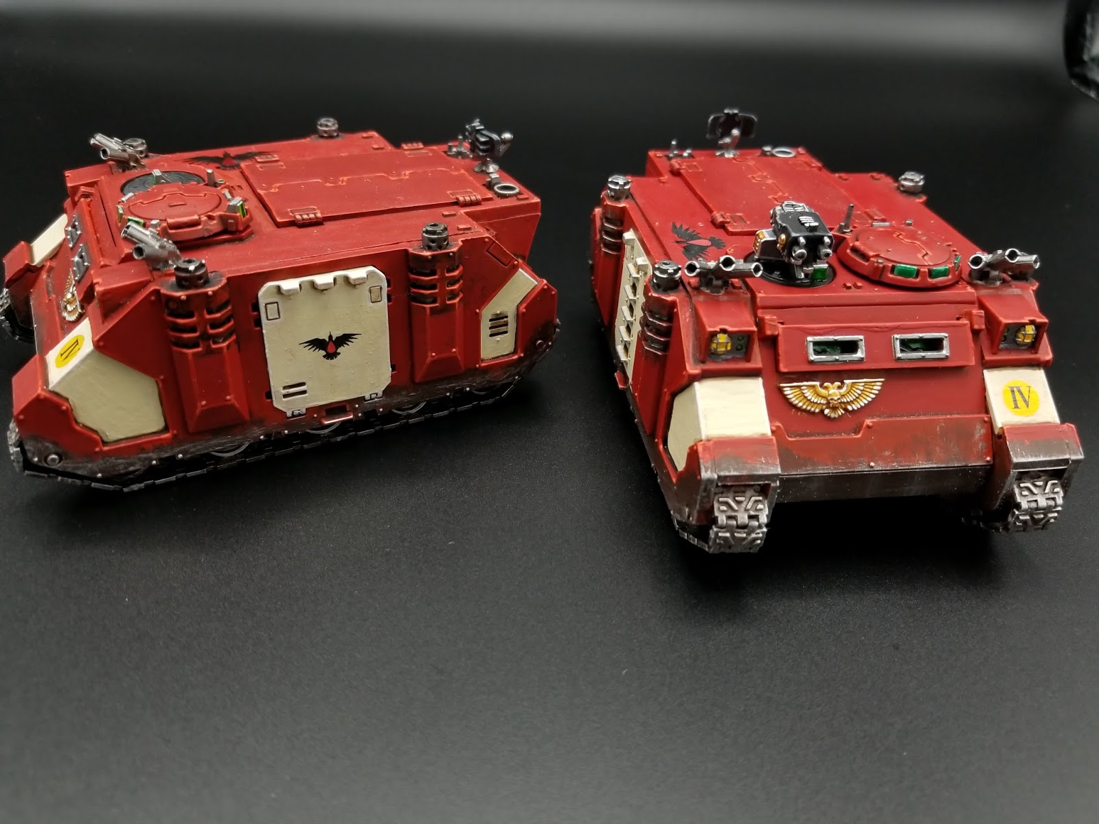 Tigurius's Omnis Arcanum Models: Blood Raven Rhino & Razorback