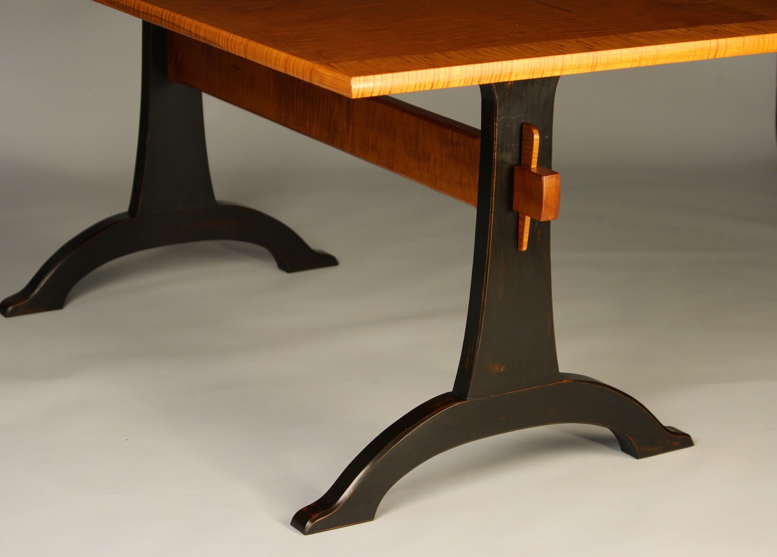 Doucette and Wolfe Fine Furniture Makers: Trestle Table
