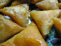 Moroccan Pastry: Almond Briouat Recipe - Moroccan Fried Pastries with ...