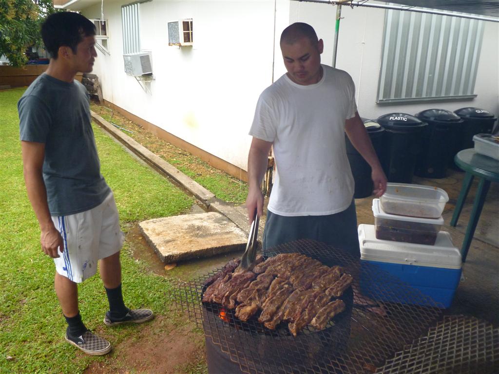 Guam Firehouse Cook: Grandson Goes to Bootcamp so we BBQ!!!!!