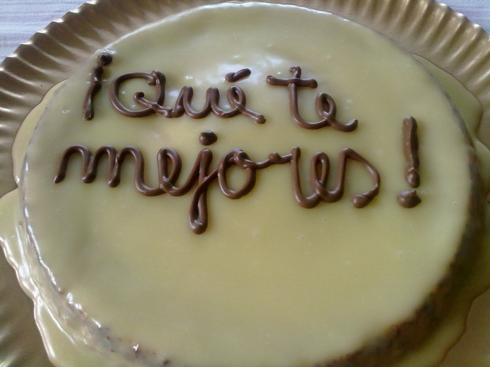 TARTAS Y POSTRES CASEROS: TARTAS CON MENSAJES