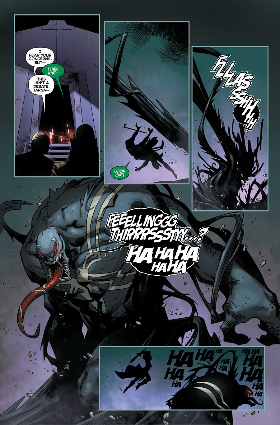 The Venom Site: venom: space knight 9 preview art