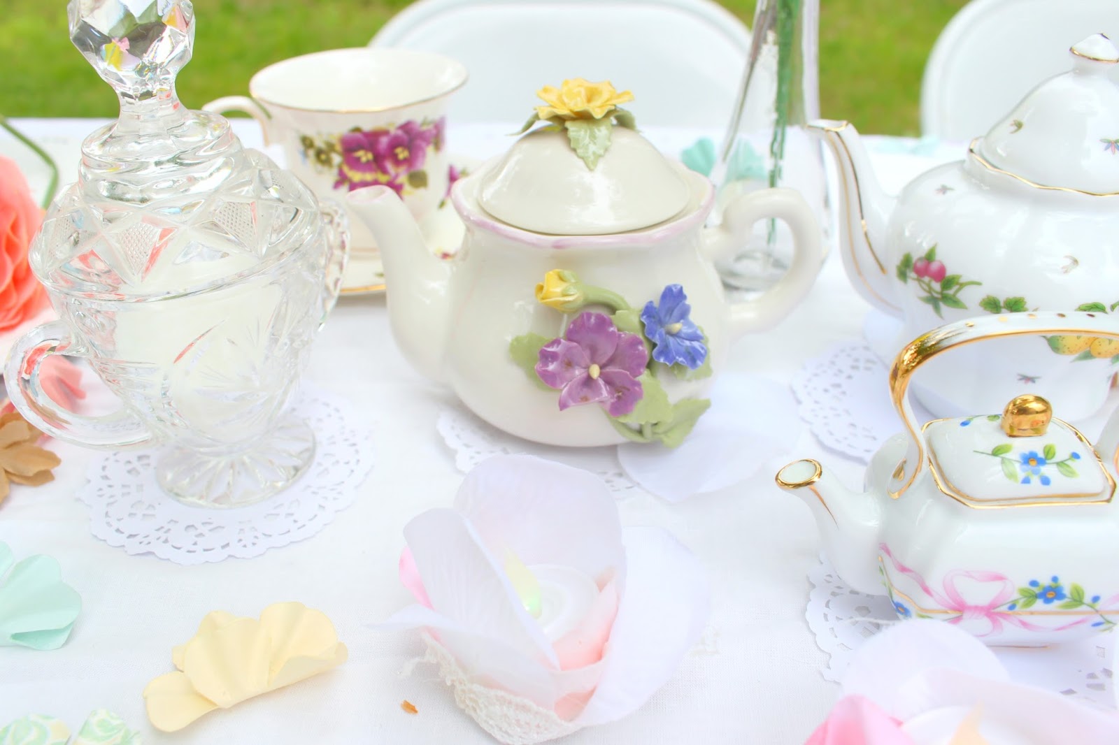 Beautyybychloe: Spring Garden Tea Party