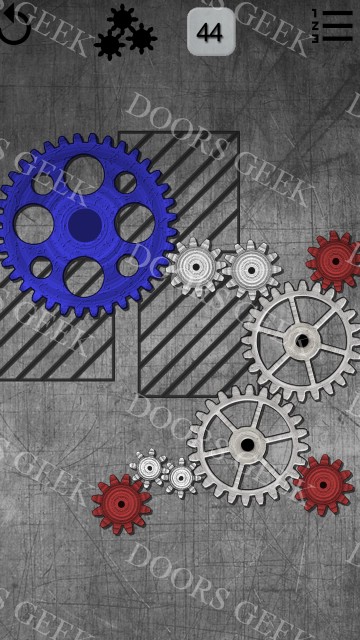Gears Logic Puzzles Level 44 Solution ~ Doors Geek