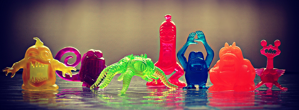 Little Weirdos: Mini figures and other monster toys: Ghostbusters ...