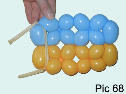 CLASSICAL: Balloon flag of Russia. Balloon flag of Ukraine