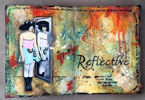 CREATIVITY IS CONTAGIOUS: "REFLECTIVE' ART JOURNAL PAGES FEATURED AT ...