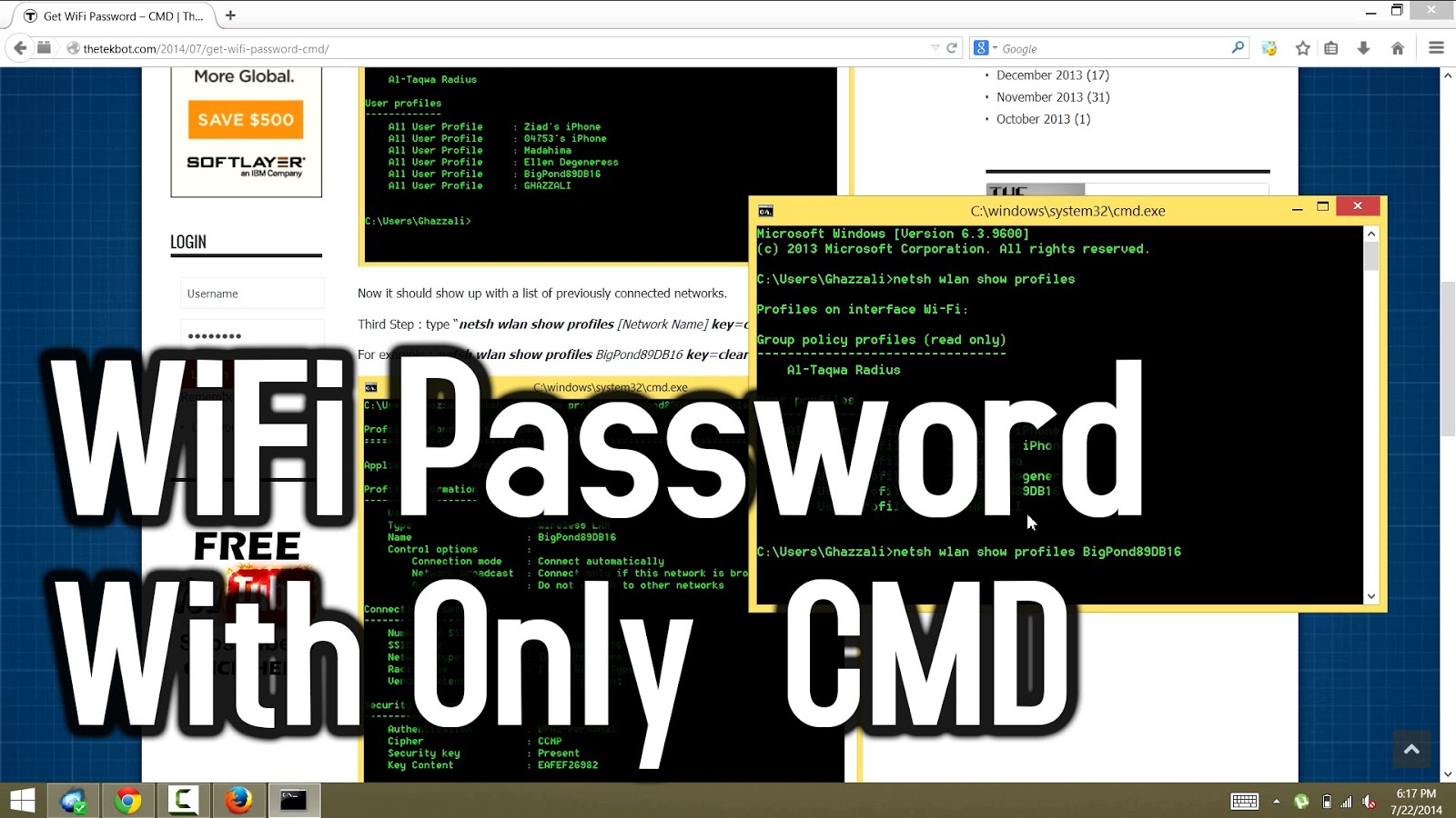 Cara Hack Password Wifi Menggunakan CMD
