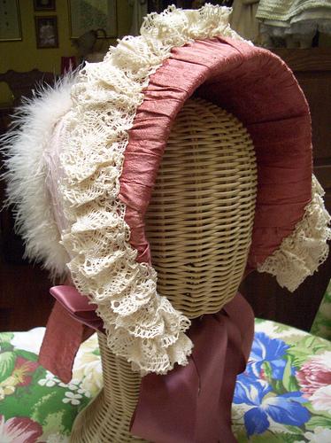 English Cottage Rose: Victorian Bonnet & Hat