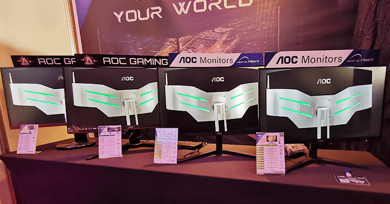 AOC, Philips launches new monitors in the Philippines