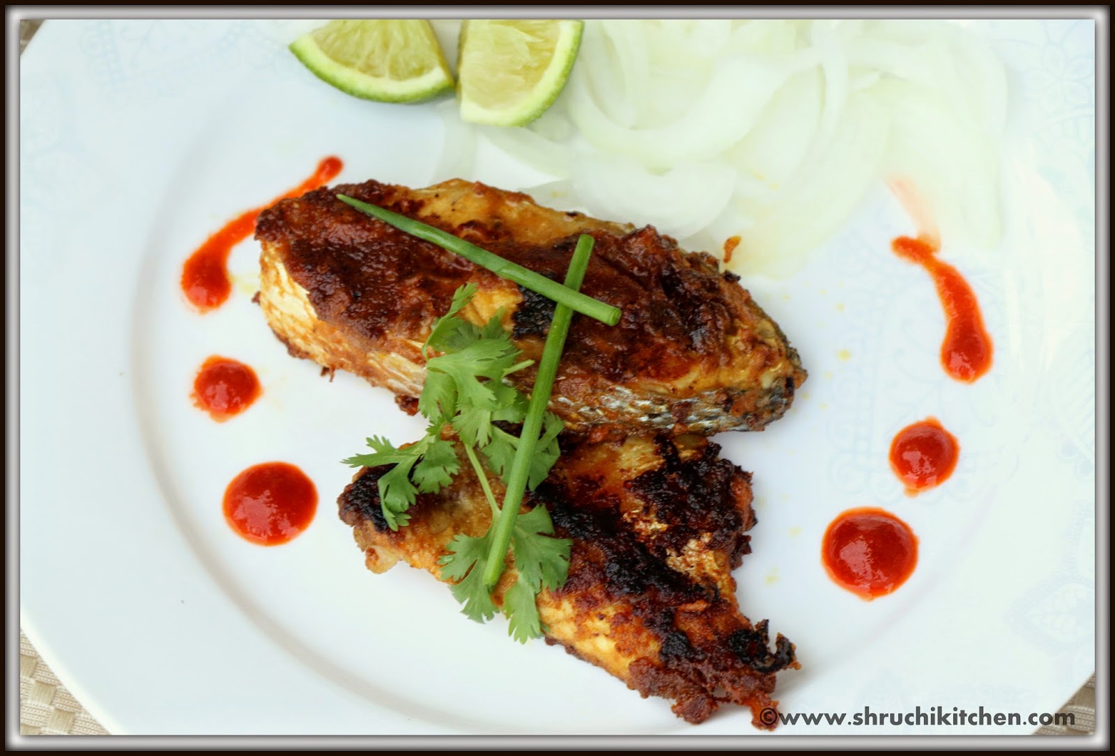 Shruchi Kitchen: White Bass Puli Varuval | White Bass Fish Fry