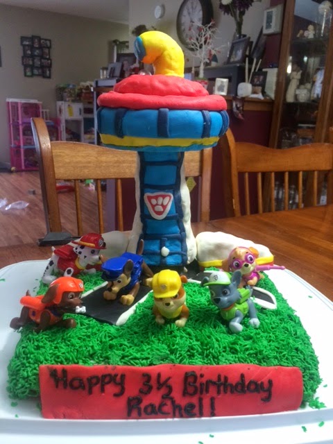 Erin's Cakes: Paw Patrol Lookout Tower Cake