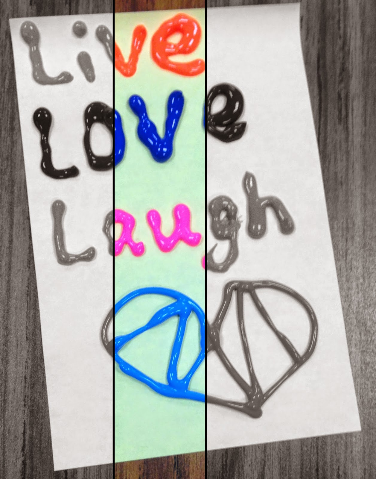 Teen Back Shelf: Post-It Note Art