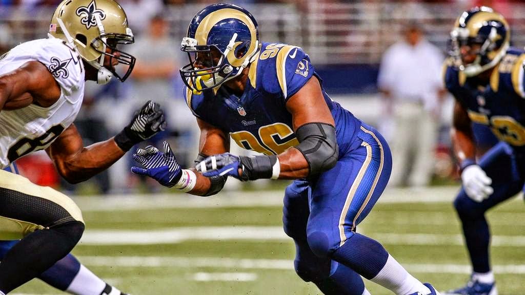 Michael Sam takes to the field for first NFL game - The Randy Report